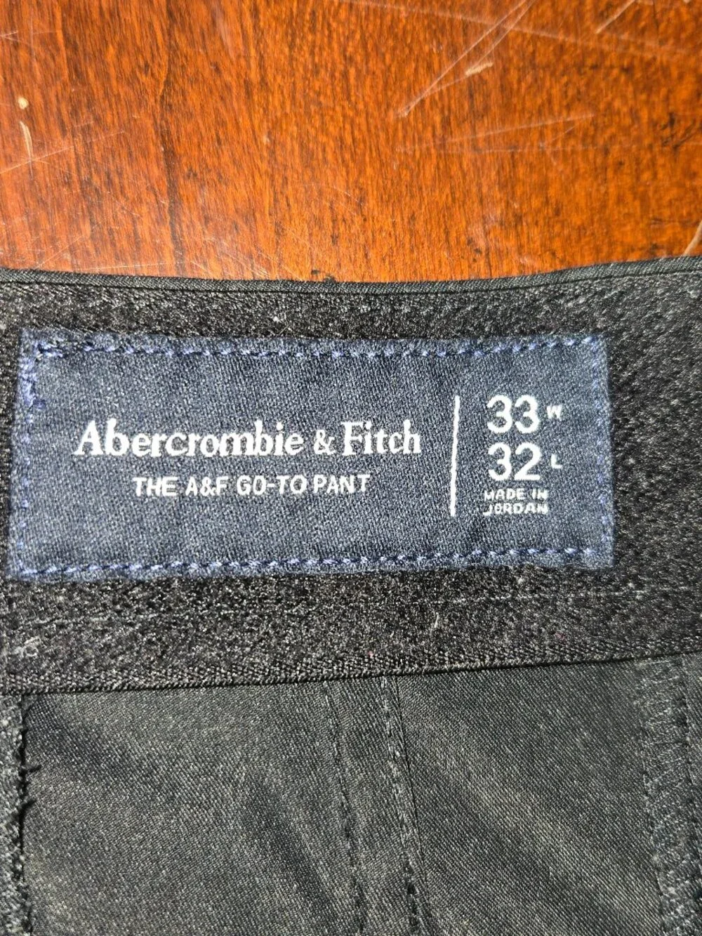 Abercrombie & Fitch | Pants | Abercrombie Fitch Af Goto Pant Black ...